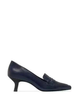 Bernardo Safi Penny-slot Pumps - Blue