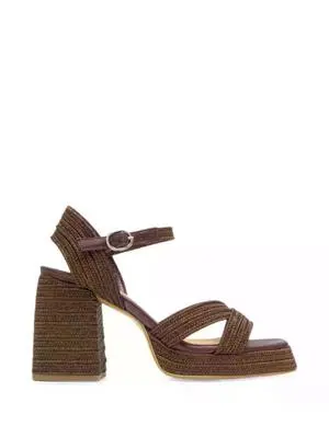 CastaÑer Valle Platform Sandals - Brown