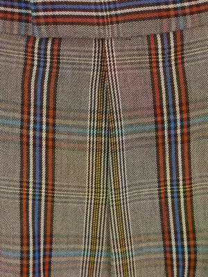VIVIENNE WESTWOOD Checked Wide-leg Trousers