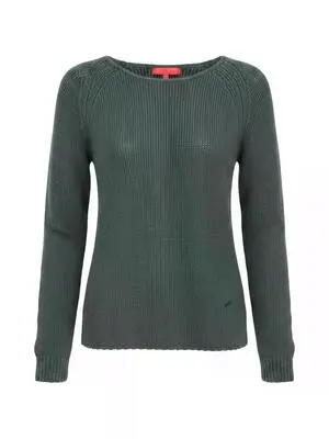 Isaia Ribbed-knit Sweater - Green