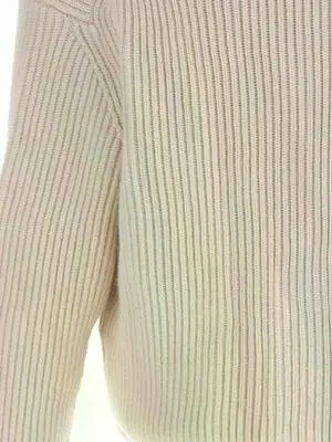 Eleventy Ribbed-knit Shawl-collar Cardigan