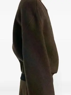 Khaite Cordan Jacket In Army Melange