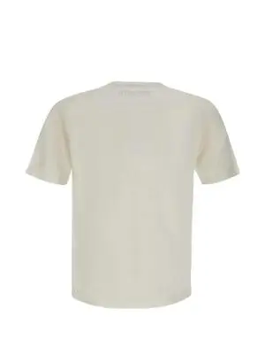 BOB Embroidered-detail Chest-pocket T-shirt - Neutrals