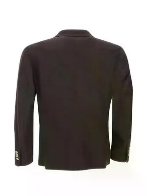 Eleventy Double-breasted Peak-lapel Blazer