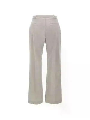 Eleventy Pressed-crease Straight-leg Trousers