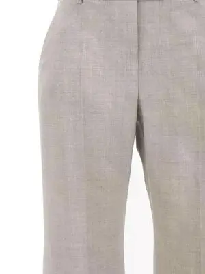 Eleventy Pressed-crease Straight-leg Trousers