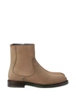 Brunello Cucinelli Round-toe Boots - Neutrals