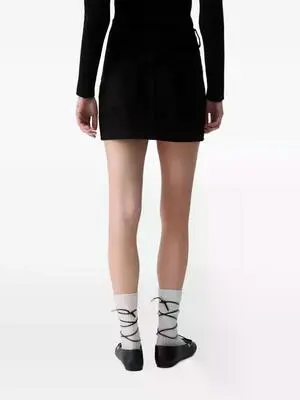 Liu Jo Bouclé Mini Skirt With Zip