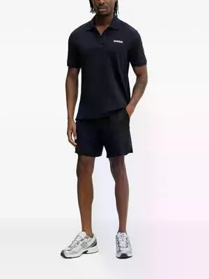 NAPAPIJRI Box Logo-patch Piqué Polo Shirt