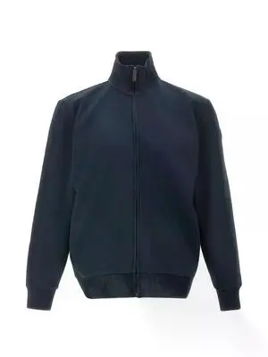 COLMAR Zip-up High-neck Sweater - Blue