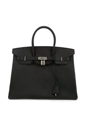 Hermès 2020 35 Birkin Tote Bag - Black