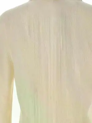 GRAN SASSO Ribbed-knit Virgin Wool Polo-collar Sweater