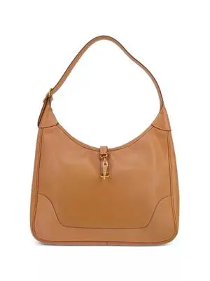 Hermès Hermès 1993 Trim Courchevel Shoulder Bag Brown
