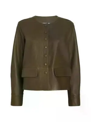 Proenza Schouler White Label Robin Leather Jacket - Green