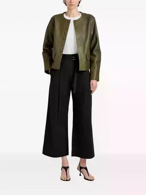 Proenza Schouler White Label Robin Leather Jacket - Green
