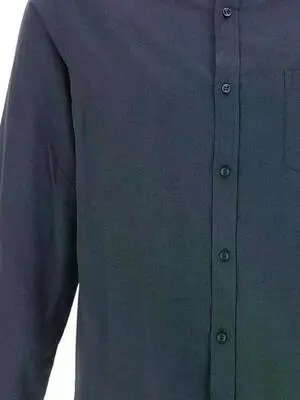 Paul & Shark Check-patterned Insert Chest-pocket Shirt