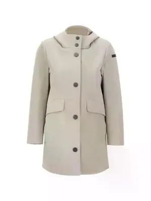 RRD Surflex Hooded Mid-length Parka - Grey