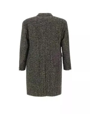 Tagliatore Pino Lerario Herringbone Double-breasted Coat