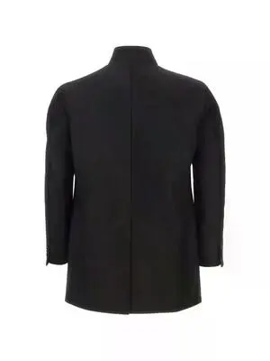 Tagliatore Gordon Mandarin-collar Coat