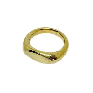 TG-JEWELLERY BY TAMARA GERVASIO Molten Flow Ring – Flash-plated Sterling Silver By