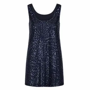 MUCHE & MUCHETTE Kealy Dress Navy - Blue