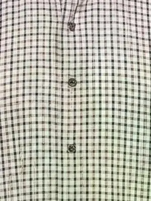 Isaia Check-pattern Long-sleeve Shirt