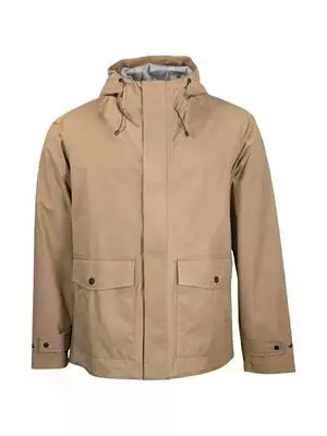 SAVE THE DUCK Hooded Cotton Parka - Brown