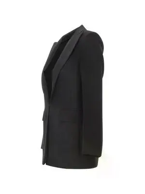 Eleventy Silk Tuxedo Blazer