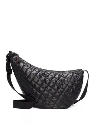 Mz Wallace Metro Smile Quilted Crossbody Bag - Black