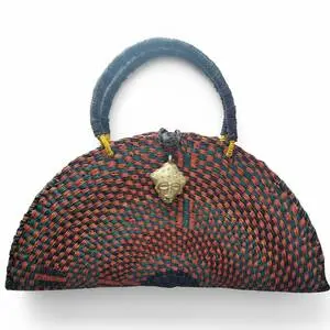 SOKONA Brown / Blue Kusana Large – Midnight Mosaic
