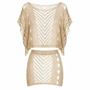 MUCHE & MUCHETTE Vita Metallic Knit Set