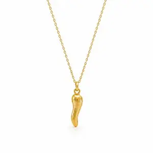 POUPETTENYC Chili Necklace - Gold