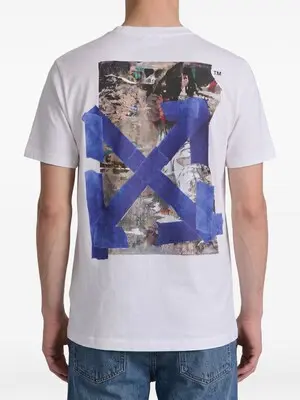 Off-White Bacco Arrow Skate Cotton T-shirt