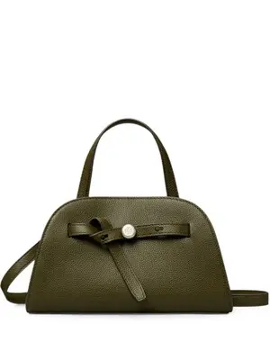 Tory Burch Romy Small Leather Boston Bag
