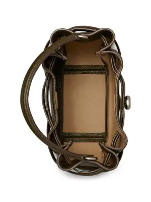 Tory Burch Romy Mini Leather Bucket Bag