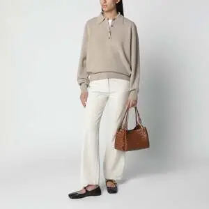 Bottega Veneta Medium Parachute Bag In Leather