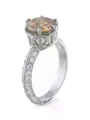 LB EXCLUSIVE Solitaire Diamond Ring - Silver
