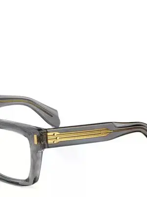 CUTLER & GROSS Rectangle-frame Glasses - Grey
