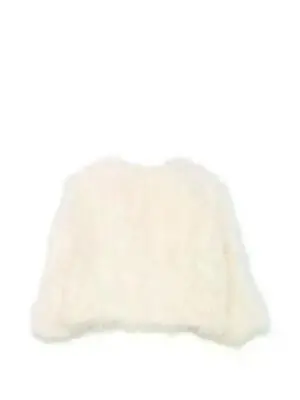 LISKA Feather-embellished Jacket