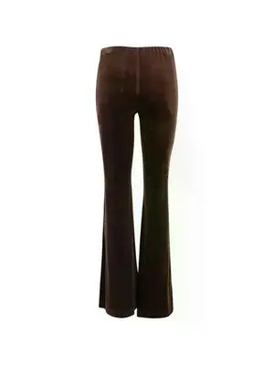 F.IT Velvet Flared Trousers