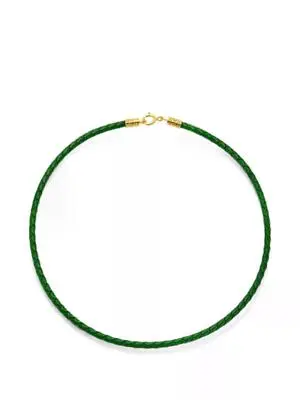 BUDDHA MAMA Braided Cord Necklace - Gold