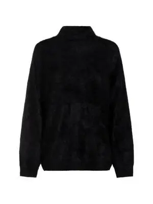 THOM KROM High-neck Cashmere Sweater - Black