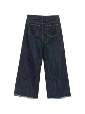 Valentino Garavani 2000s Raw-cut Jeans