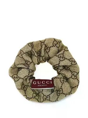 Gucci Gg Silk Scrunchie