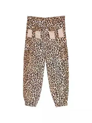 Dolce & Gabbana 2000s Leopard-print Cargo Pants