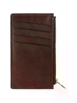 Brunello Cucinelli Grained Leather Travel Pochette