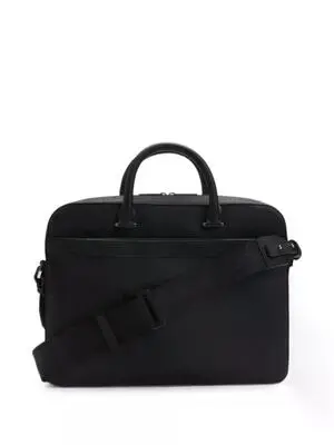BOSS Logo-emed Double-handle Document Case