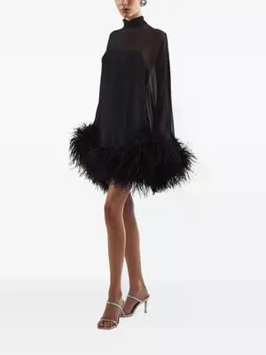 Taller Marmo Feathered Cocktail Dresses