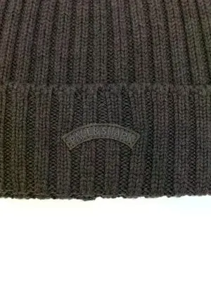 Paul & Shark Ribbed-knit Beanie Hat