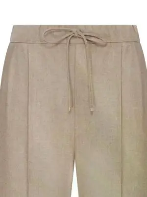 Max Mara Drawstring Pressed-crease Trousers
